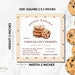 Editable Bakery Label Tamplete, Homemade Cookies Label, Custom Home ...