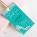 Diamonds Menu Card Template, Teal & Silver Glitter Diamonds High Heel ...