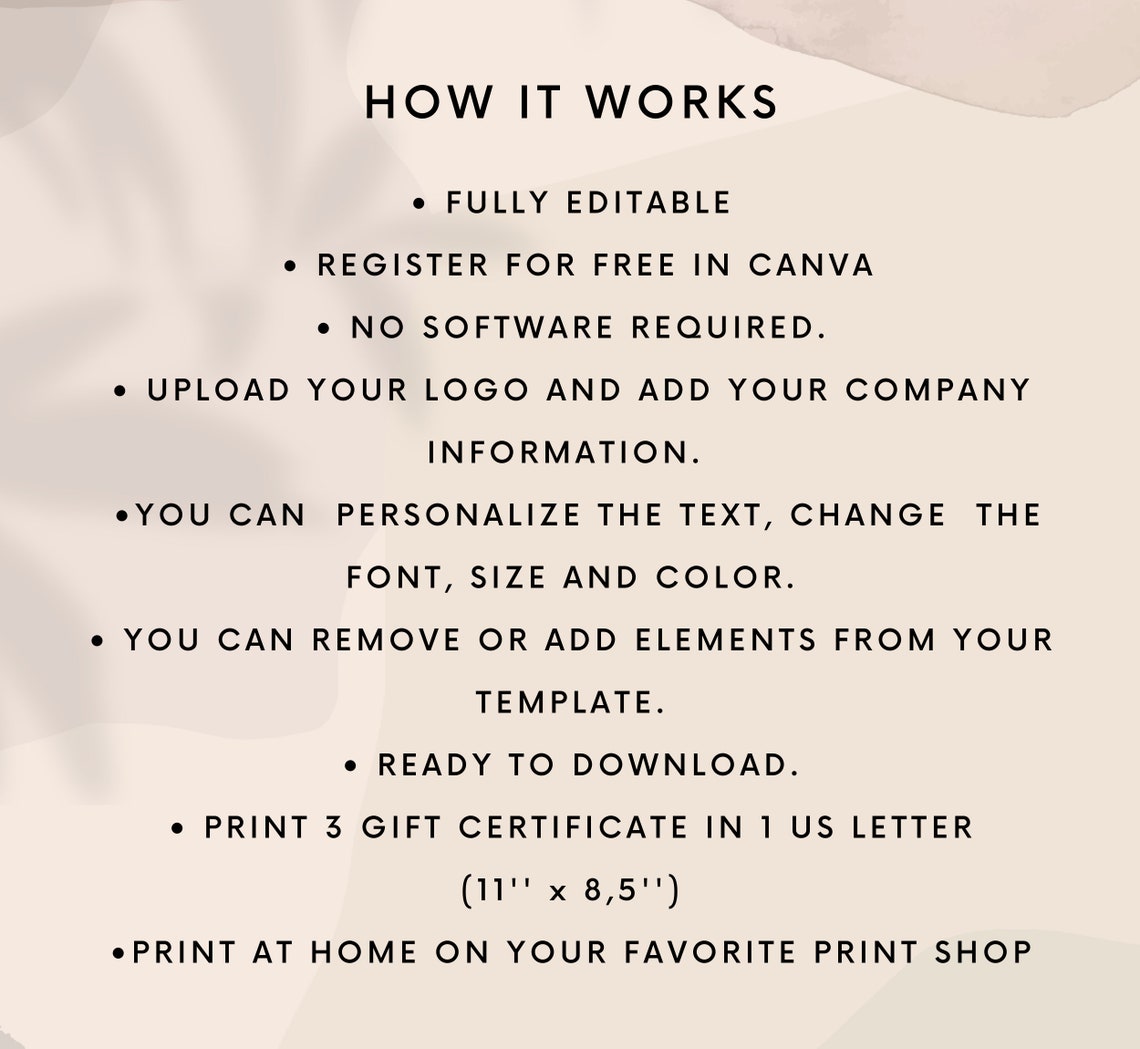 Gift Certificate for Girls, Quinceañera Gift Voucher, 15th Birthday ...