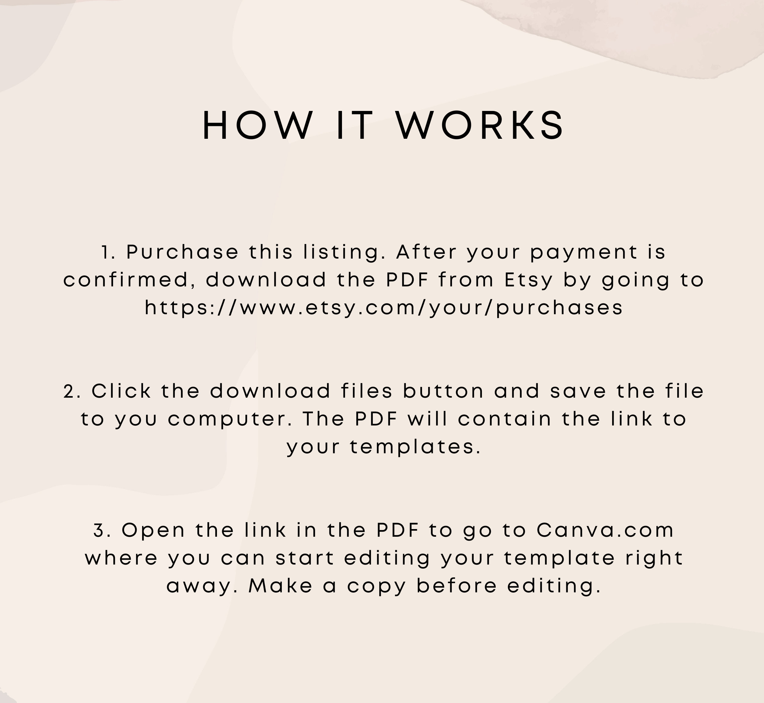 Lash Price List Template, Price List Flyer, Editable Price List Acrylic ...