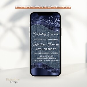 Denim Welcome Sign Template, Denim Glitter Birthday Sign Printables ...