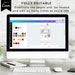Modern Line Sheet Template, Retail Product Sheet, Price List Template ...