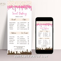 Menu Template - Etsy