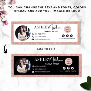 Email Signature Template Logo, Glitter Email Signature, Email Signature ...