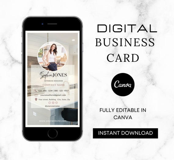 Virtual Business Card Template