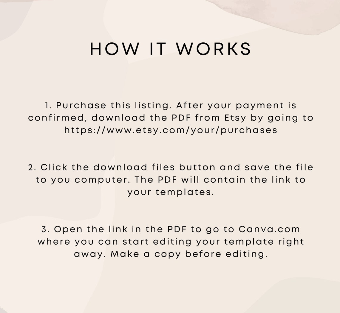 Beauty Price List Template Editable, Makeup Artist Price List, Pricing ...