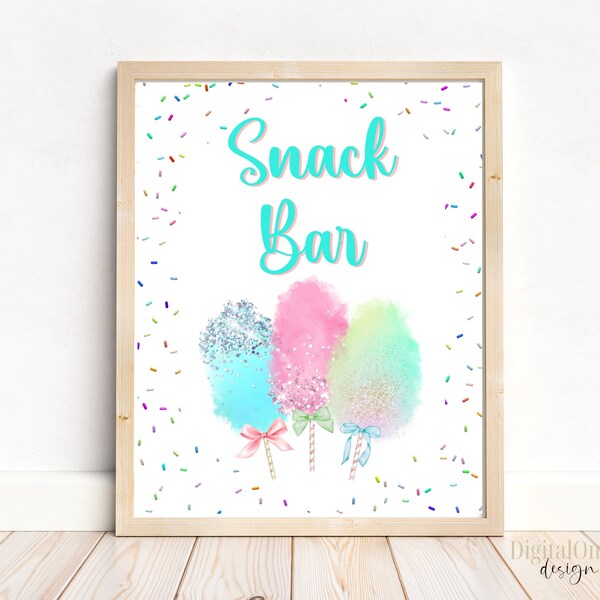 Snack Bar Sign - Etsy