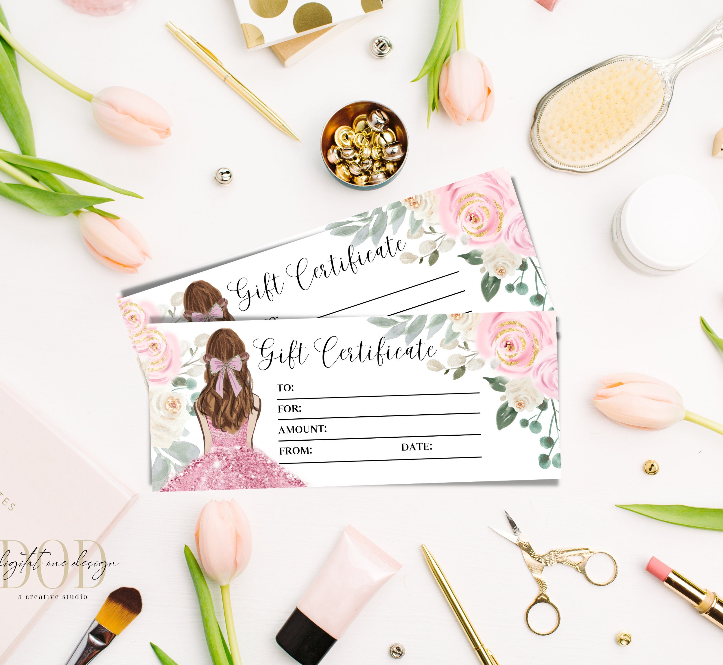 Gift Certificate for Girls, Quinceañera Gift Voucher, 15th Birthday ...
