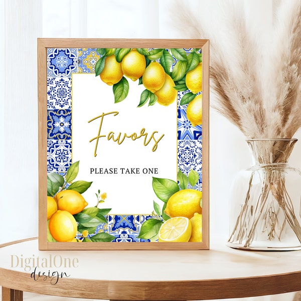 Italian Lemon Theme Party Favors - Etsy