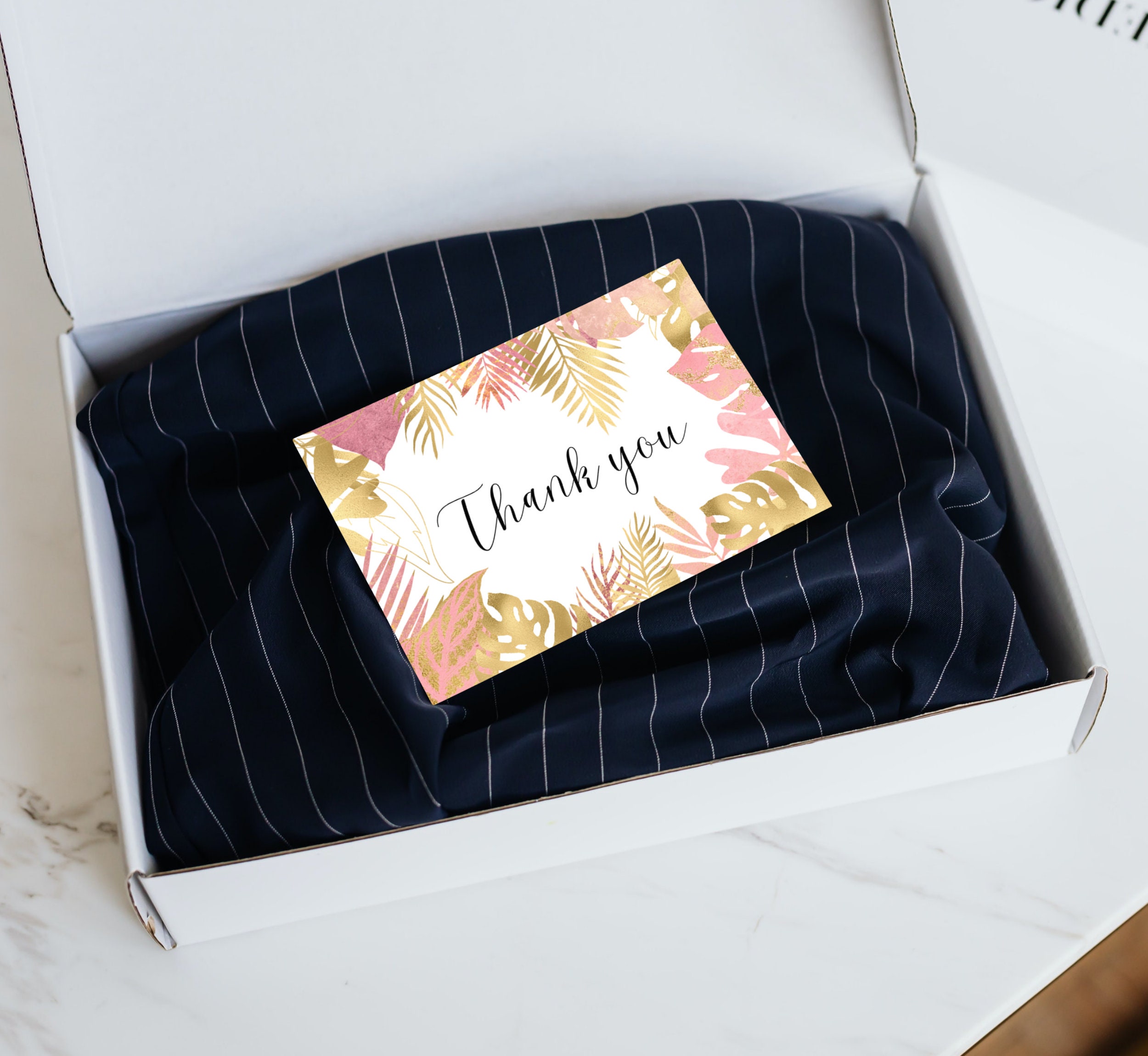 Printable Thank You Card Tropical Thank You Cards Digital - Etsy