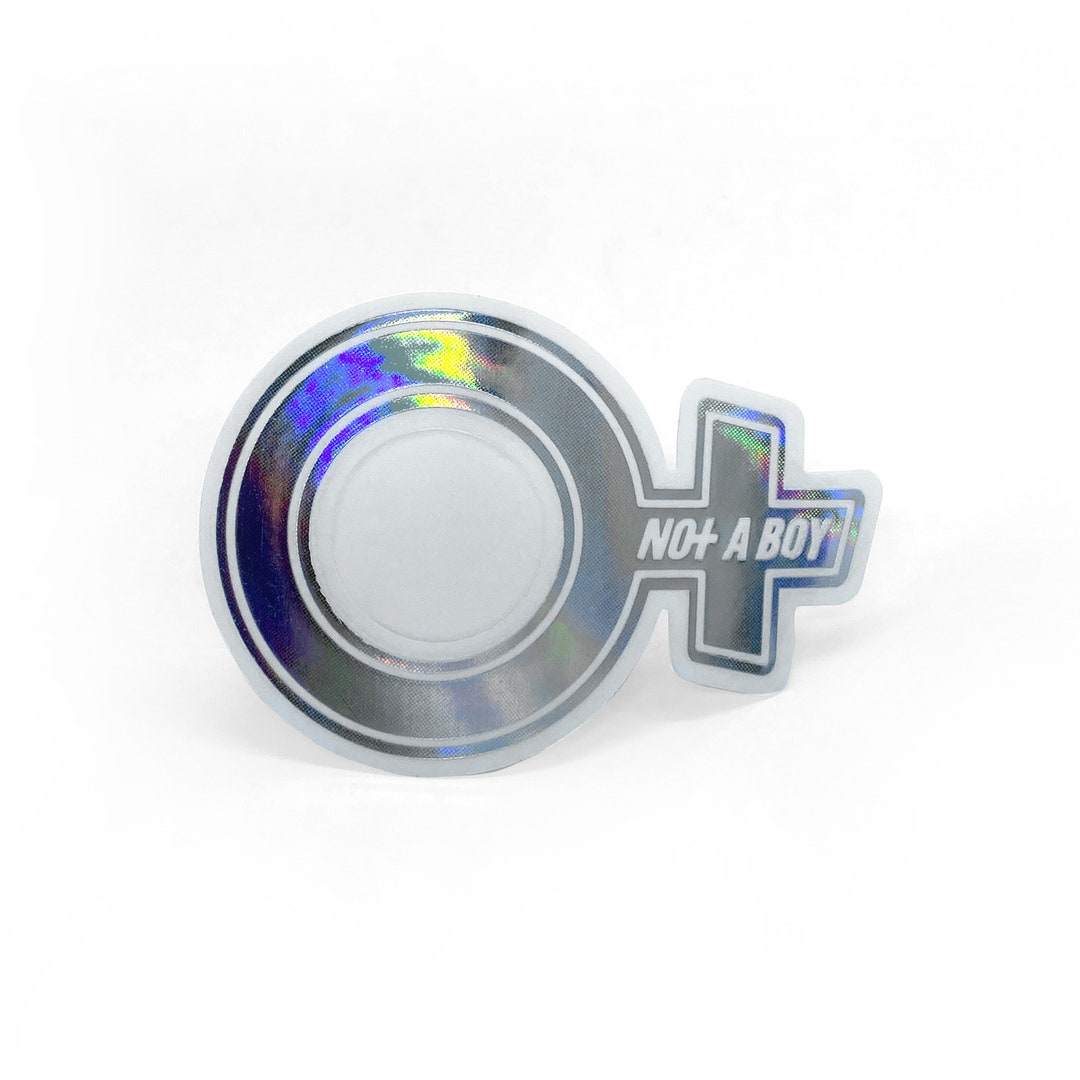 Girls Ride Bikes Holographic Vinyl Decal - Etsy