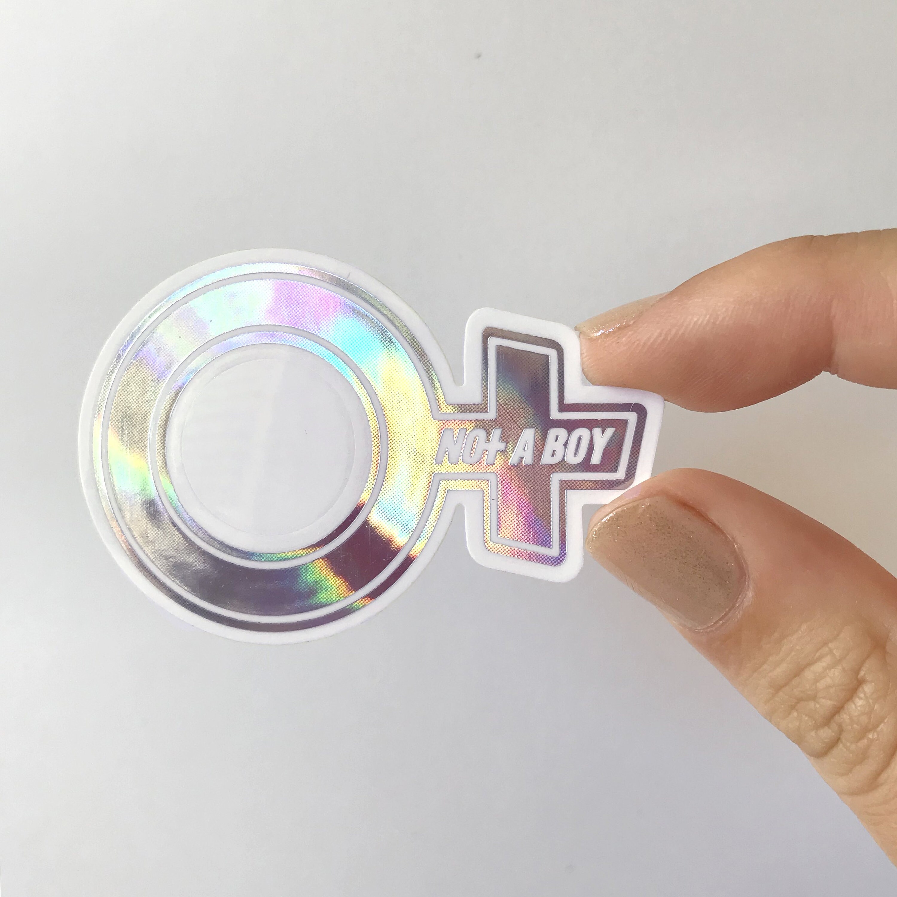 Girls Ride Bikes Holographic Vinyl Decal - Etsy