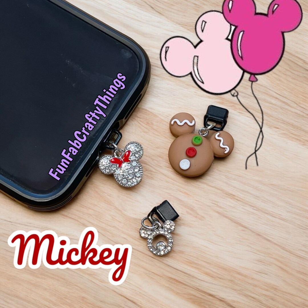 Dust Plug Charms - Mickey Heads - Etsy