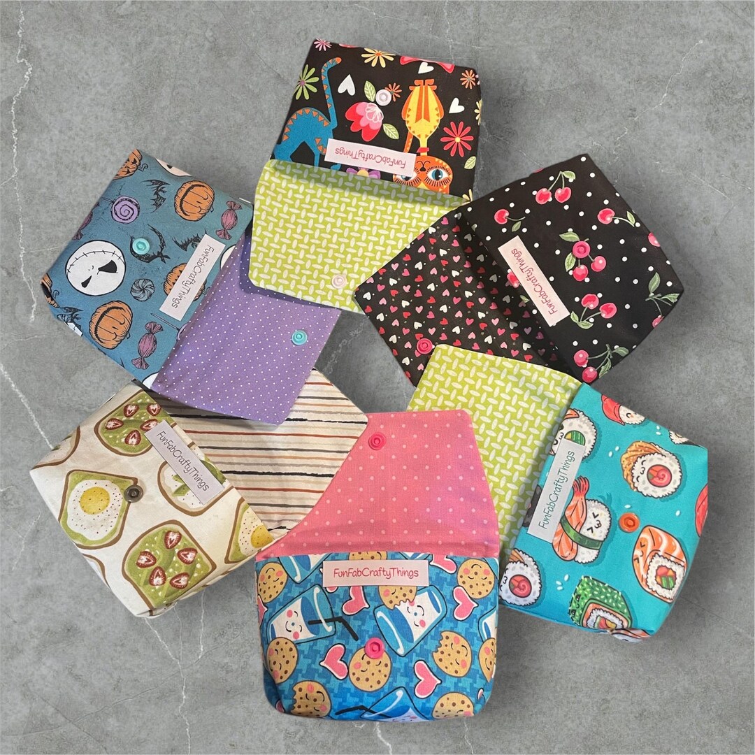 Snap Pouch Assorted Designs - Etsy