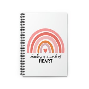 Teacher Appreciation Notebook, Teacher Notebook, Teacher Gift Ideas ...