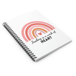 Teacher Appreciation Notebook, Teacher Notebook, Teacher Gift Ideas ...