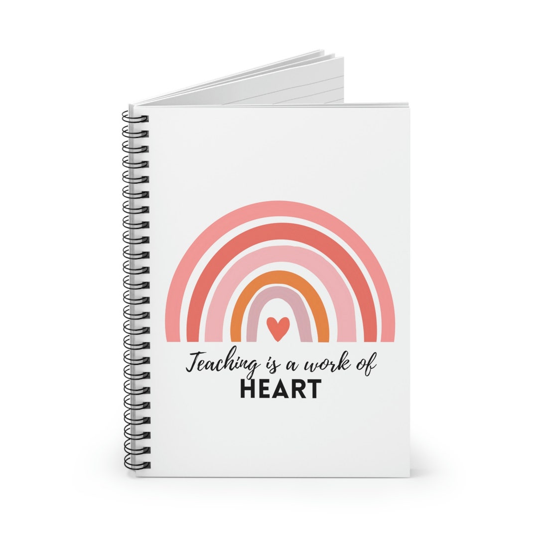 Teacher Appreciation Notebook, Teacher Notebook, Teacher Gift Ideas ...