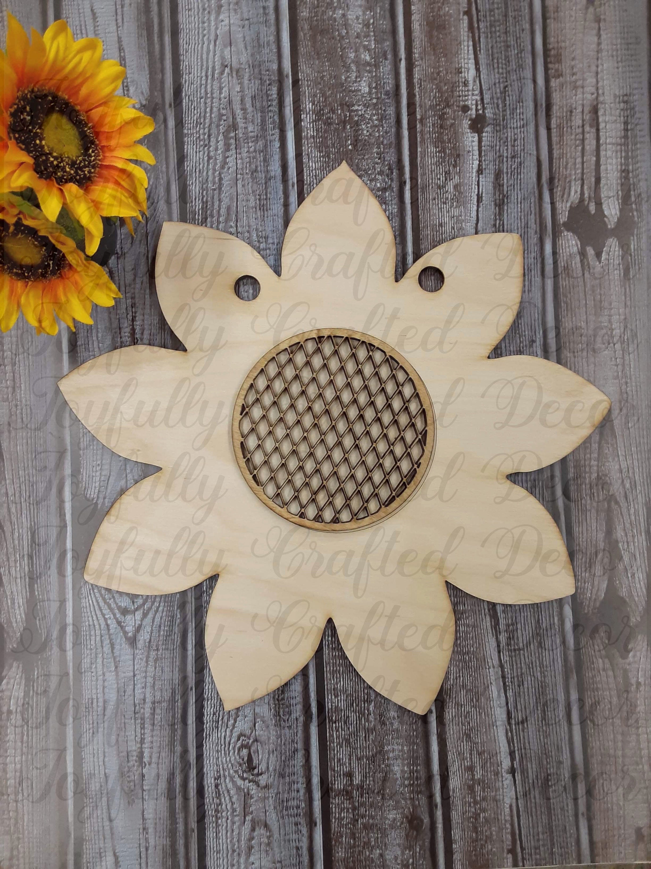 Sunflower Farmhouse Digital File, Sunflower Sign Digital Design, Yellow ...