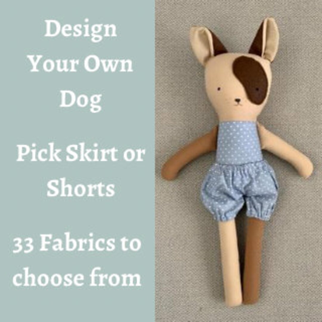 Dog Doll Custom Lovey Dog Plushy Design Your Own Farm Barnyard Nursery ...
