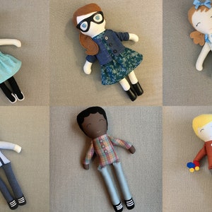 Custom Cloth Doll, OOAK Doll, Make You Own Doll, Design Your Own Doll ...