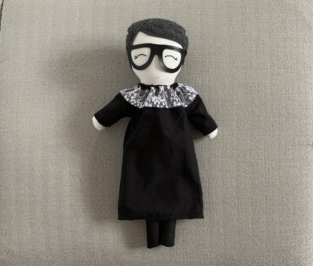 Ruth Bader Ginsburg Doll, RBG Doll, Notorious RBG Doll, Inspirational ...