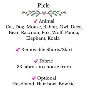 Custom Animal Doll Lovey Design Your Own Animal Cat Dog Mouse Rabbit ...