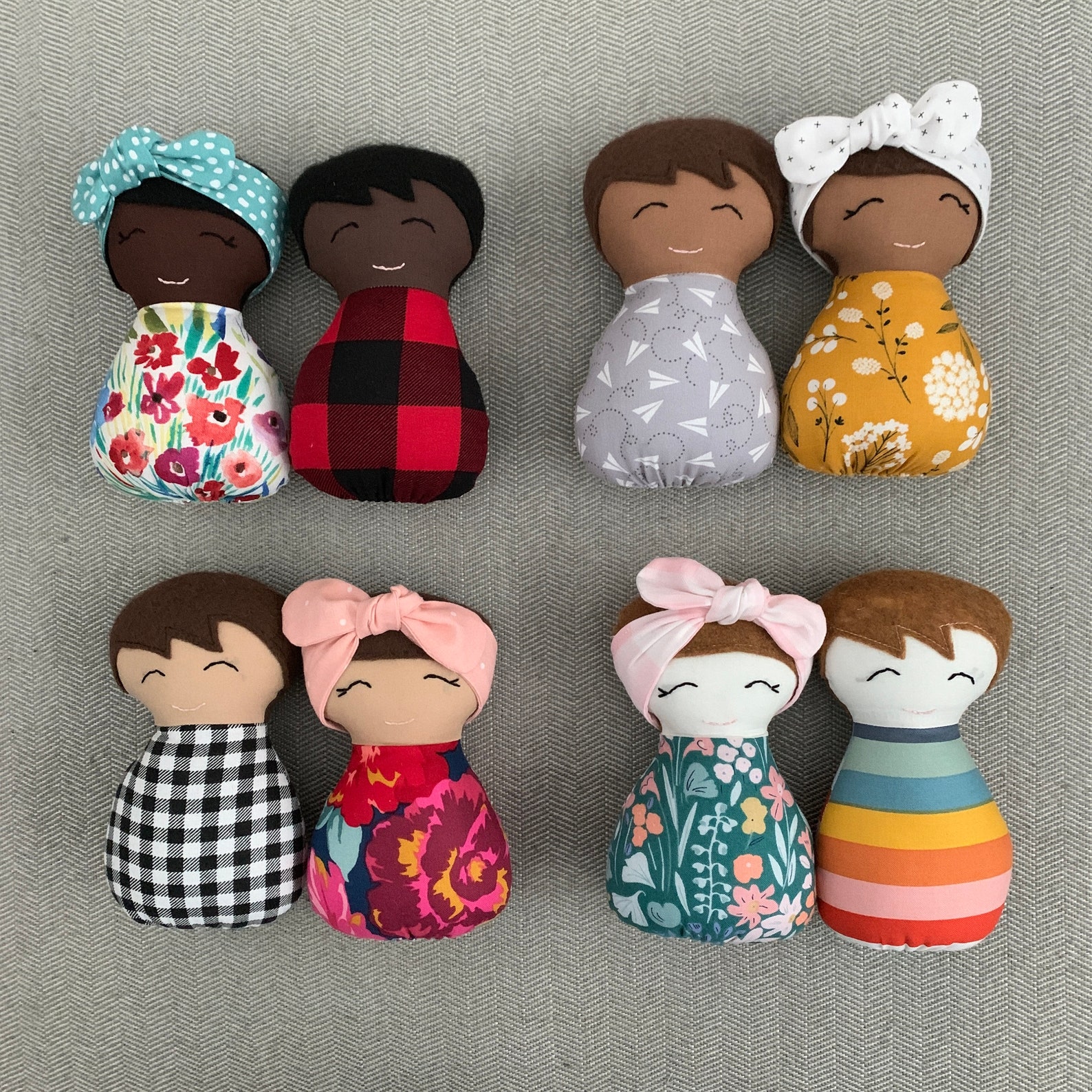 Choose TWO, Baby’s First Doll, Baby Doll Set, Brown Skin Baby, BIPOC ...