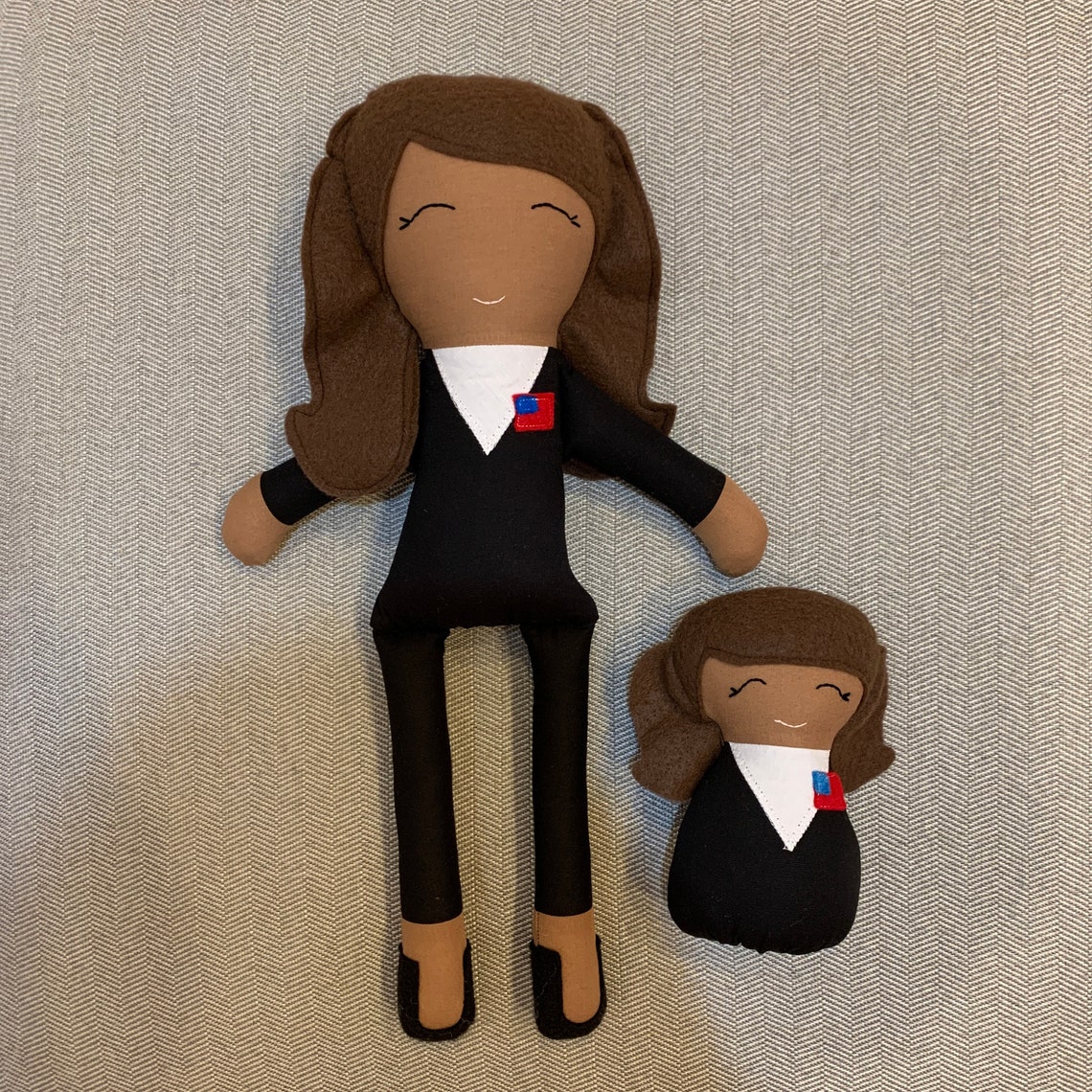 Kamala Harris Doll Madam Vice President Girl Power Doll | Etsy