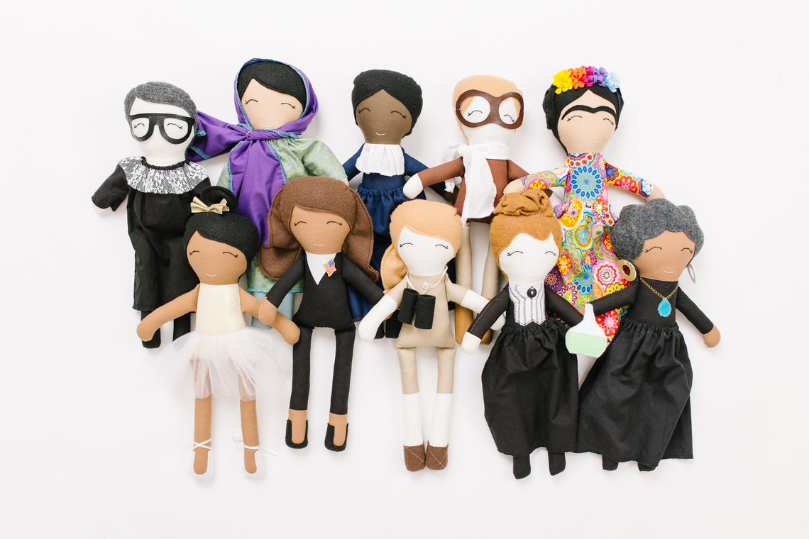 Ruby Bridges Cloth Doll, Embroidered Features, Civil Rights Icon - Etsy