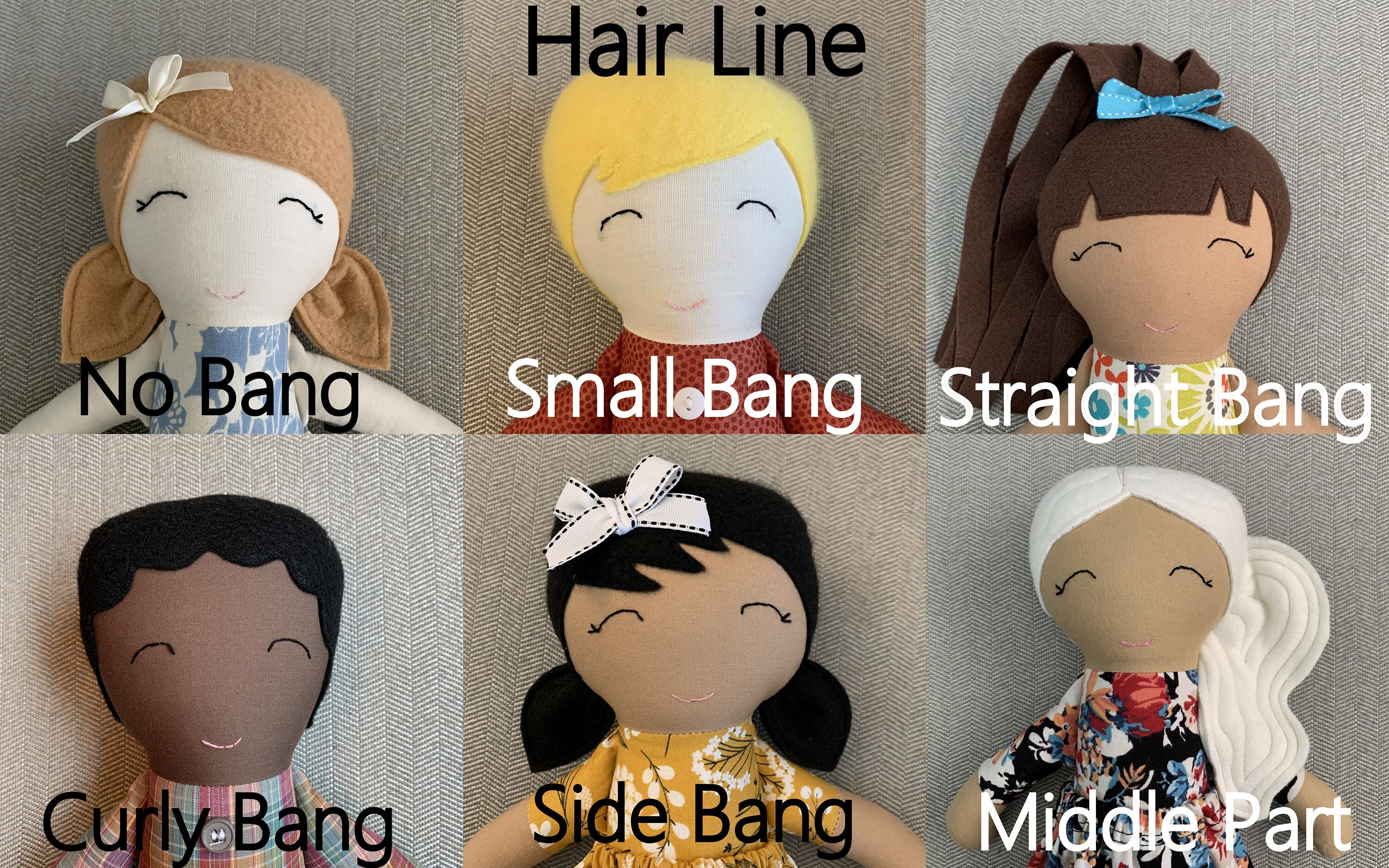 Custom Cloth Doll OOAK Doll Make You Own Doll Design Your - Etsy