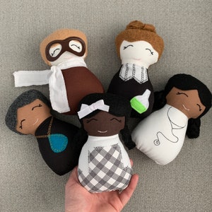 Choose 5 Ruth Ginsburg Frida Malala Mae Jemison Jane Goodall Misty ...