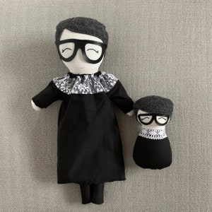 Ruth Bader Ginsburg Doll, RBG Doll, Notorious RBG Doll, Inspirational ...