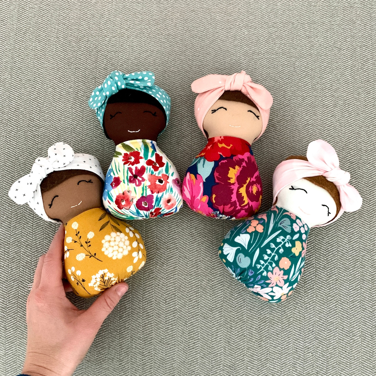 Choose TWO, Baby’s First Doll, Baby Doll Set, Brown Skin Baby, BIPOC ...