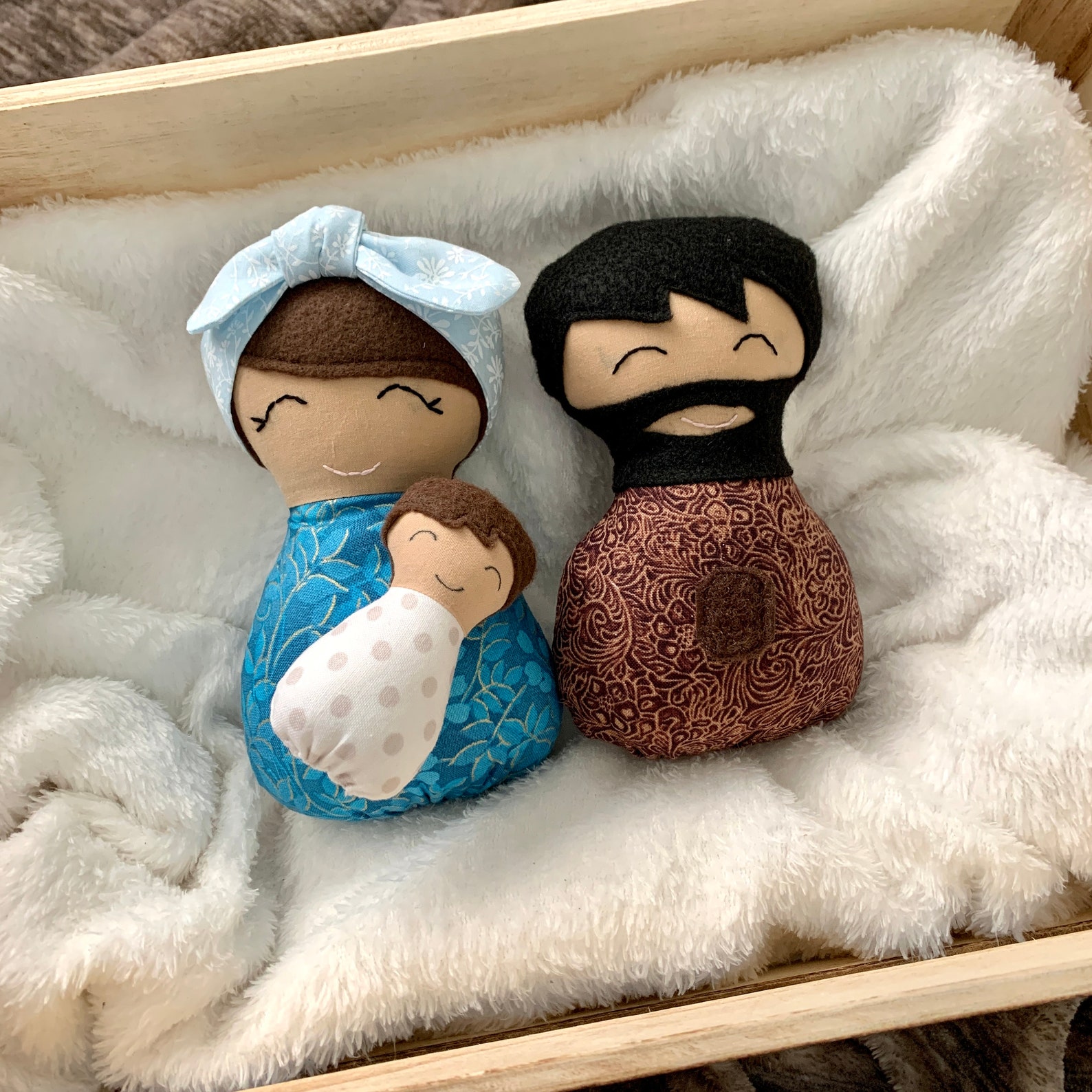 Nativity Set Plush Nativity Soft Nativity Childs Nativity - Etsy