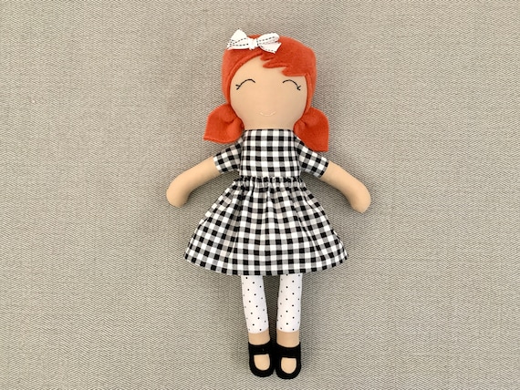 Red Head Doll Red Haired Doll Fair Skin Doll Blue Eyed | Etsy