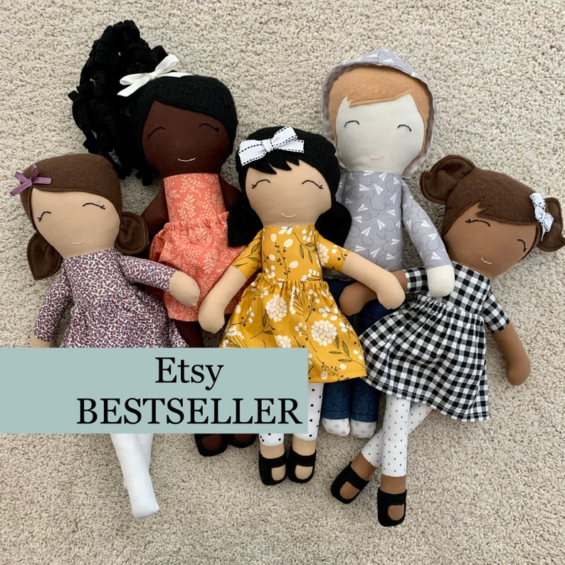Custom Cloth Doll OOAK Doll Make You Own Doll Design Your - Etsy