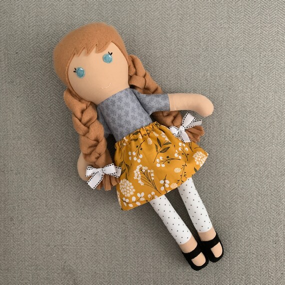 Brown Skinned Doll POC Doll Dark Skinned Fabric Doll Black - Etsy