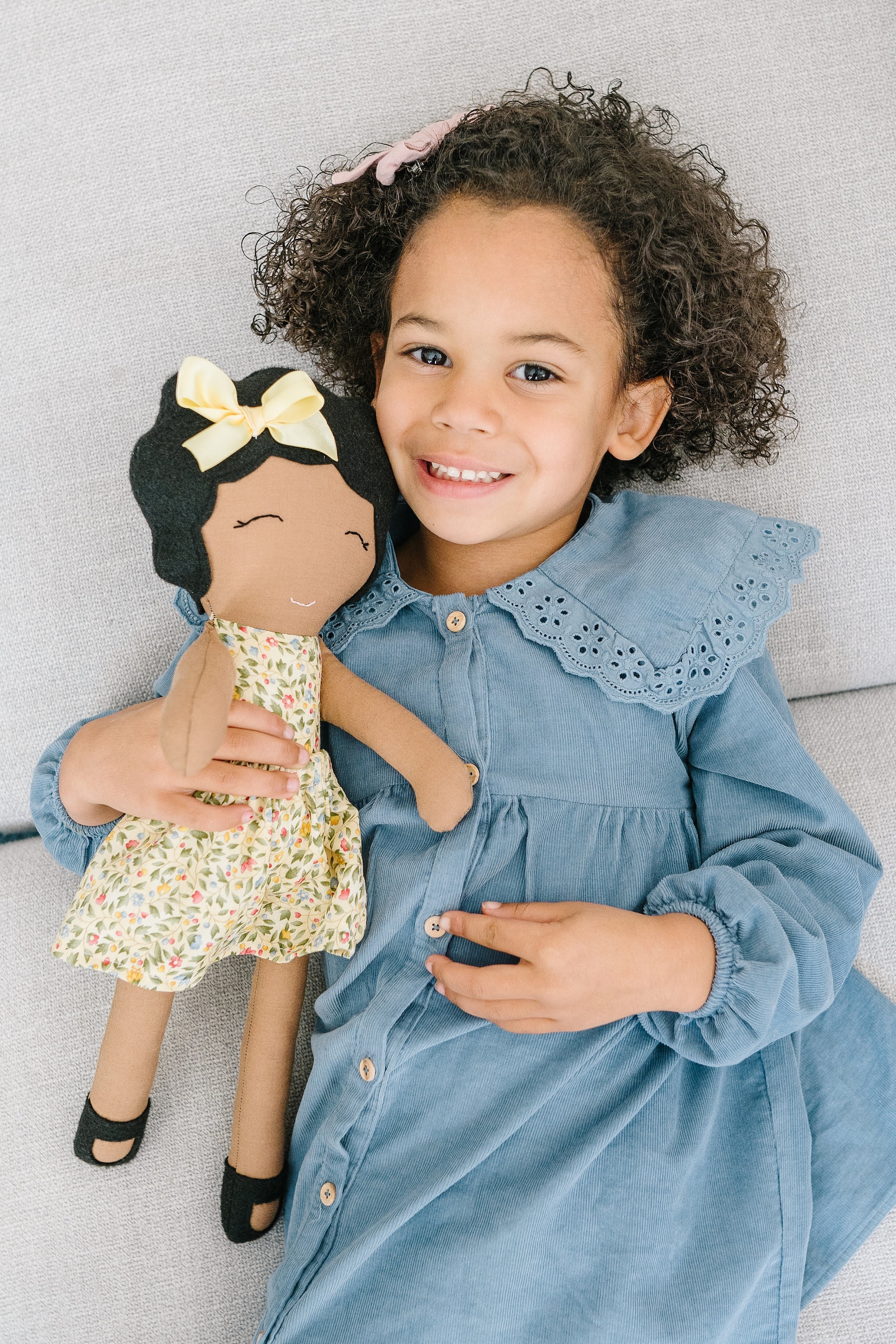Brown Skinned Doll, POC Doll, Dark Skinned Fabric Doll, Black Doll ...