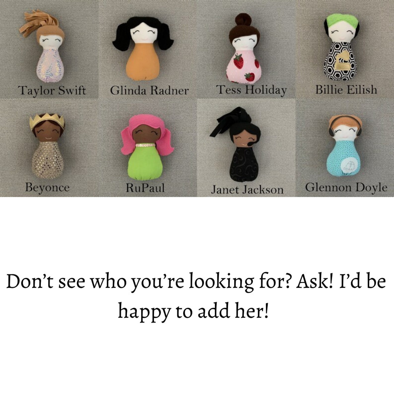 Choose 5 Ruth Ginsburg Frida Malala Mae Jemison Jane Goodall | Etsy