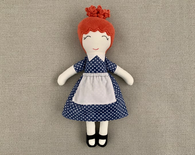 Lucy Doll, Crochet Stuffed Girl Toy, Lucy Pevensie Doll Inspired by ...