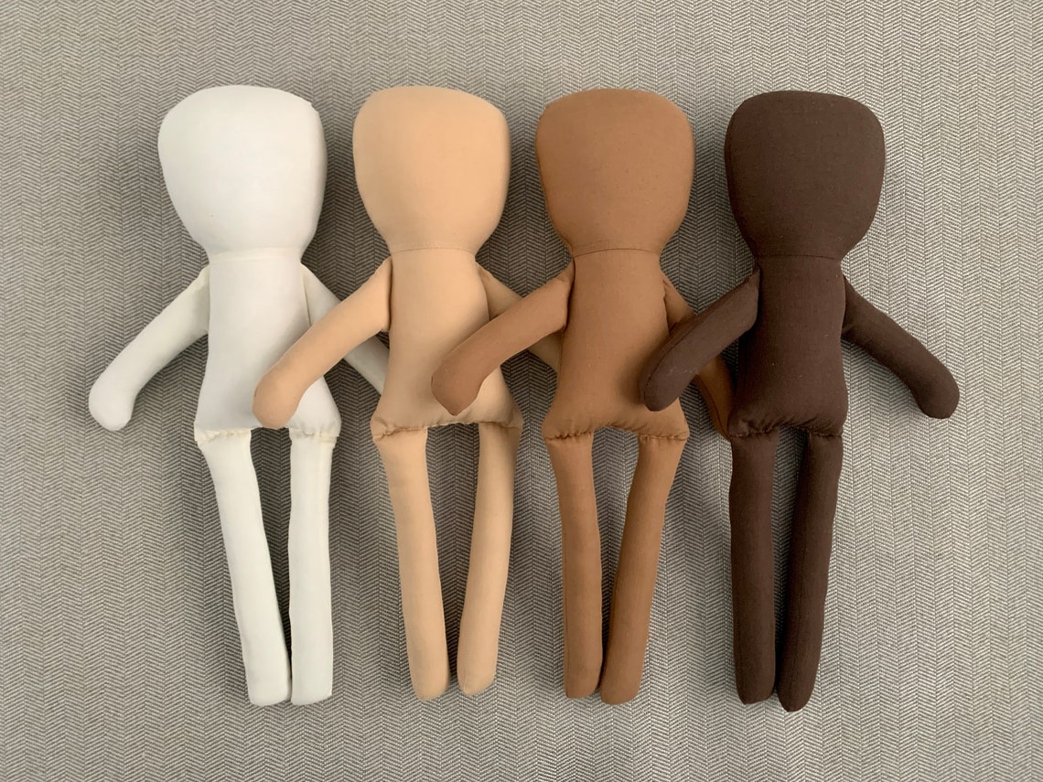 Doll Blank, Custom Doll, Make Your Own Doll, Brown Skinned Doll, POC ...