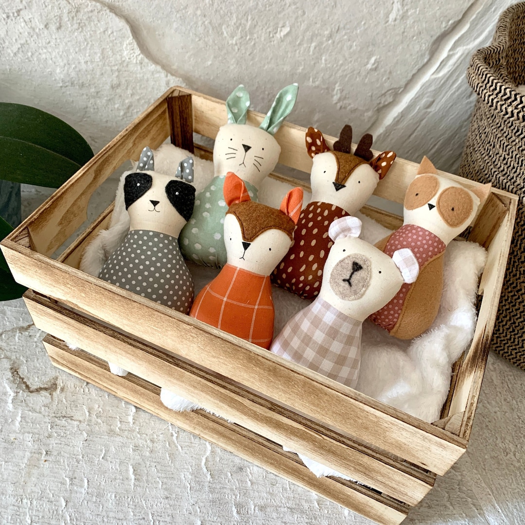 Woodland Animals, Woodland Creatures, Stuffed Nursery Animals, Nursery ...