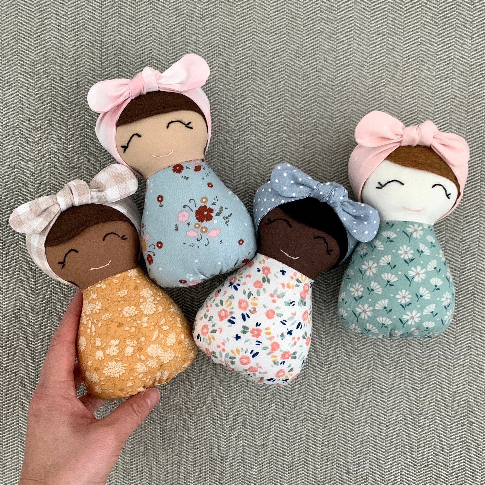 Choose TWO, Baby’s First Doll, Baby Doll Set, Brown Skin Baby, BIPOC ...
