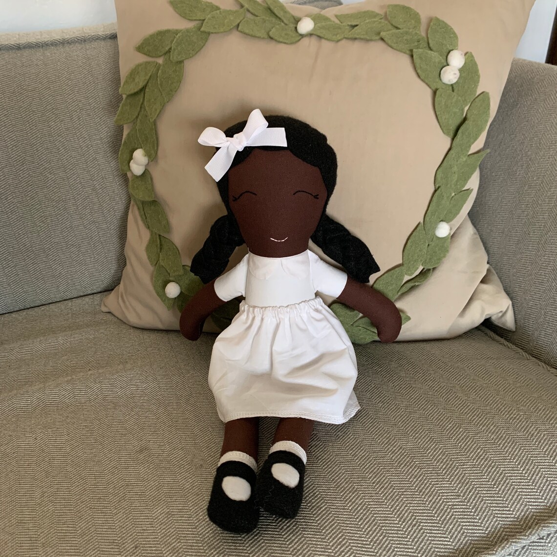 Ruby Bridges Cloth Doll, Embroidered Features, Civil Rights Icon - Etsy
