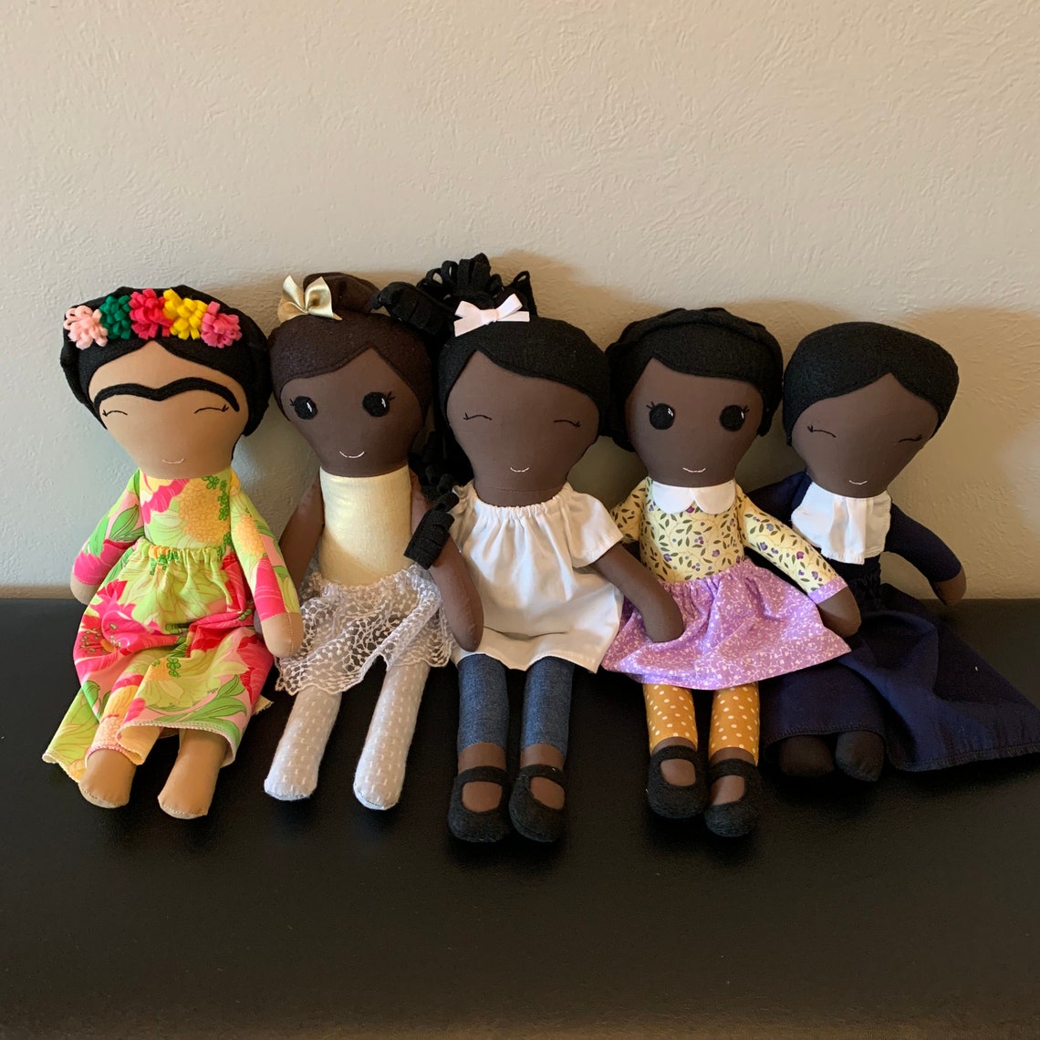 Brown Skinned Doll POC Doll Dark Skinned Fabric Doll Black - Etsy