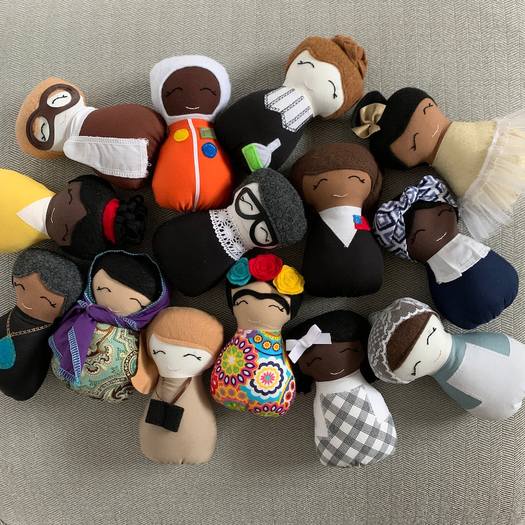 Choose 5 Ruth Ginsburg Frida Malala Mae Jemison Jane Goodall Misty ...