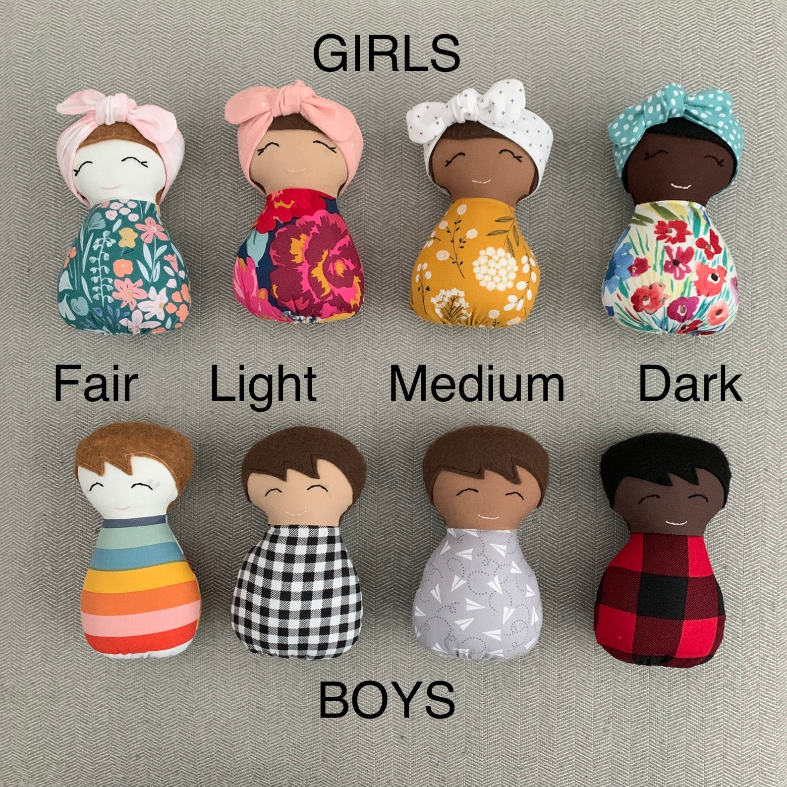 Choose TWO, Baby’s First Doll, Baby Doll Set, Brown Skin Baby, BIPOC ...