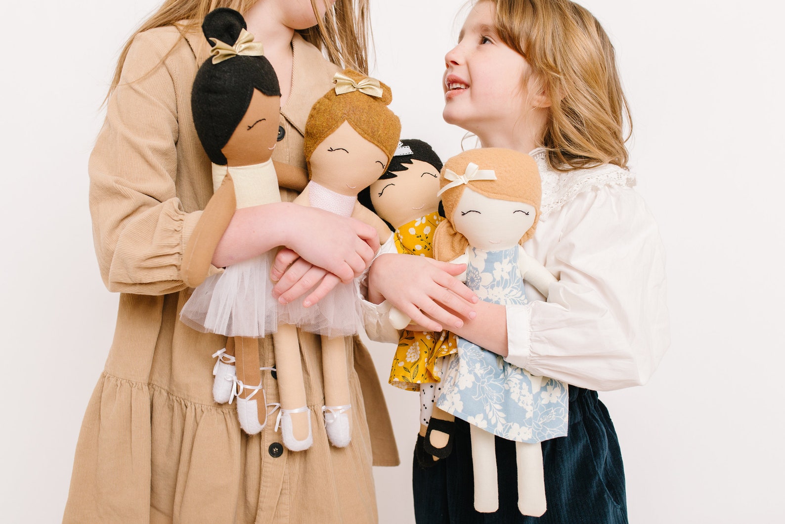 Brown Skinned Doll, POC Doll, Dark Skinned Fabric Doll, Black Doll ...