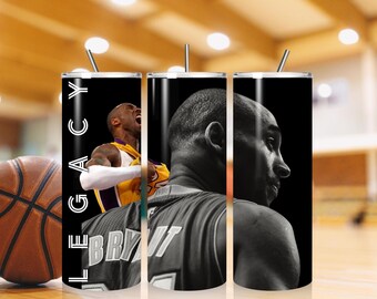 Oil Painting of Kobe Sublimation Designs for for 20 Oz Skinny/straight ...