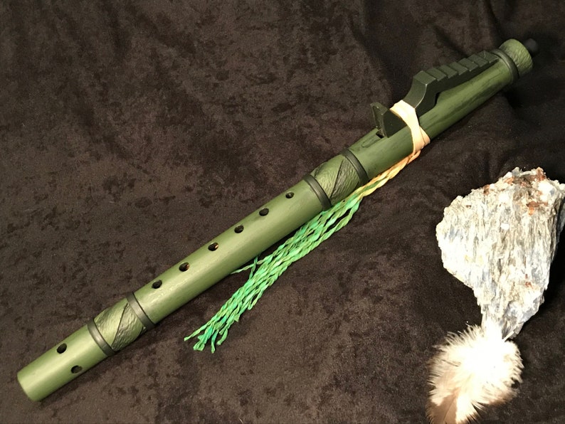 Stunning Native American Wood Flute by Billy Crowbeak | Etsy